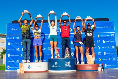 Abel Ortega y Jessica Bonet se llevan la victoria en la Mitja Marató de ...