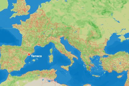 Este mapa de carreteras del Imperio Romano demuestra que Tarraco fue un ...