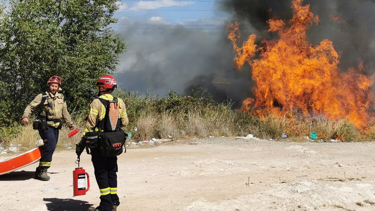 El incendio en Tarragona ha quemado ocho hectáreas