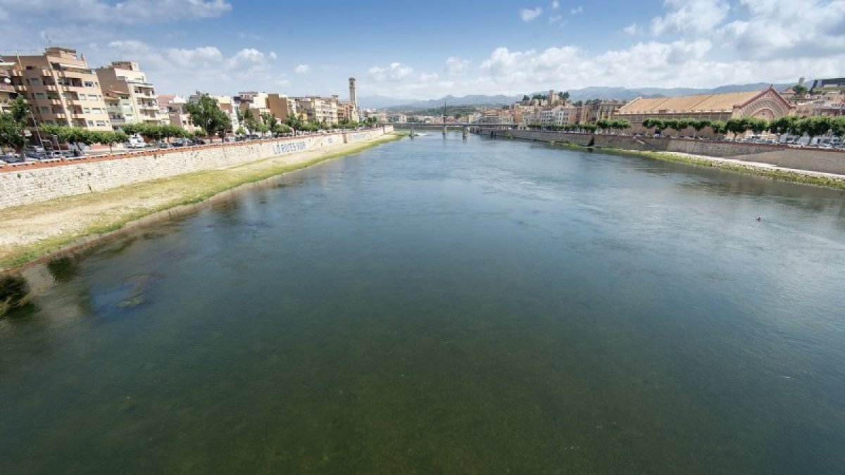 El riu Ebre registra el segon major cabal anual de l'última dècada