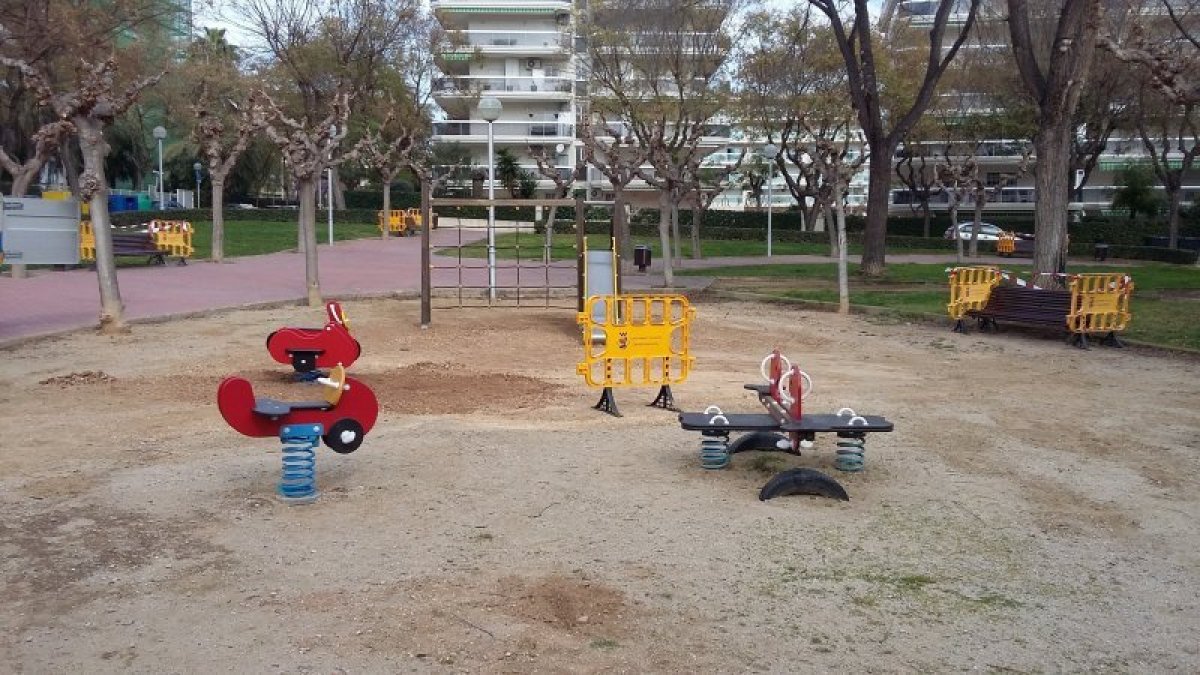 Salou mejora la plaza Louis Braille y su entorno