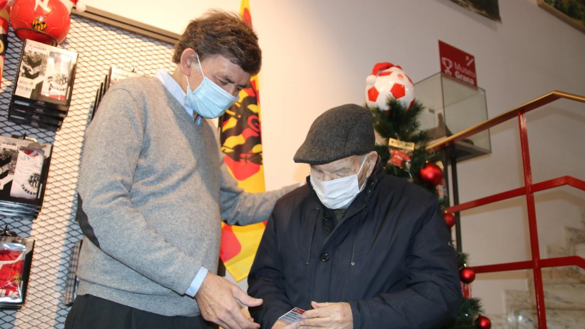 Fallece el socio número uno del Nàstic