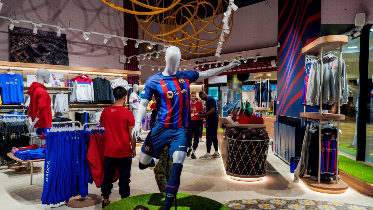 Parc Central estrena hoy la primera Barça Store de Tarragona