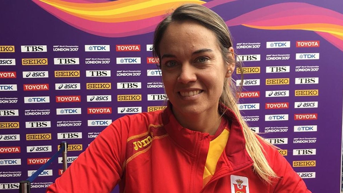 Berta Castells, campeona de España de lanzamientos largos