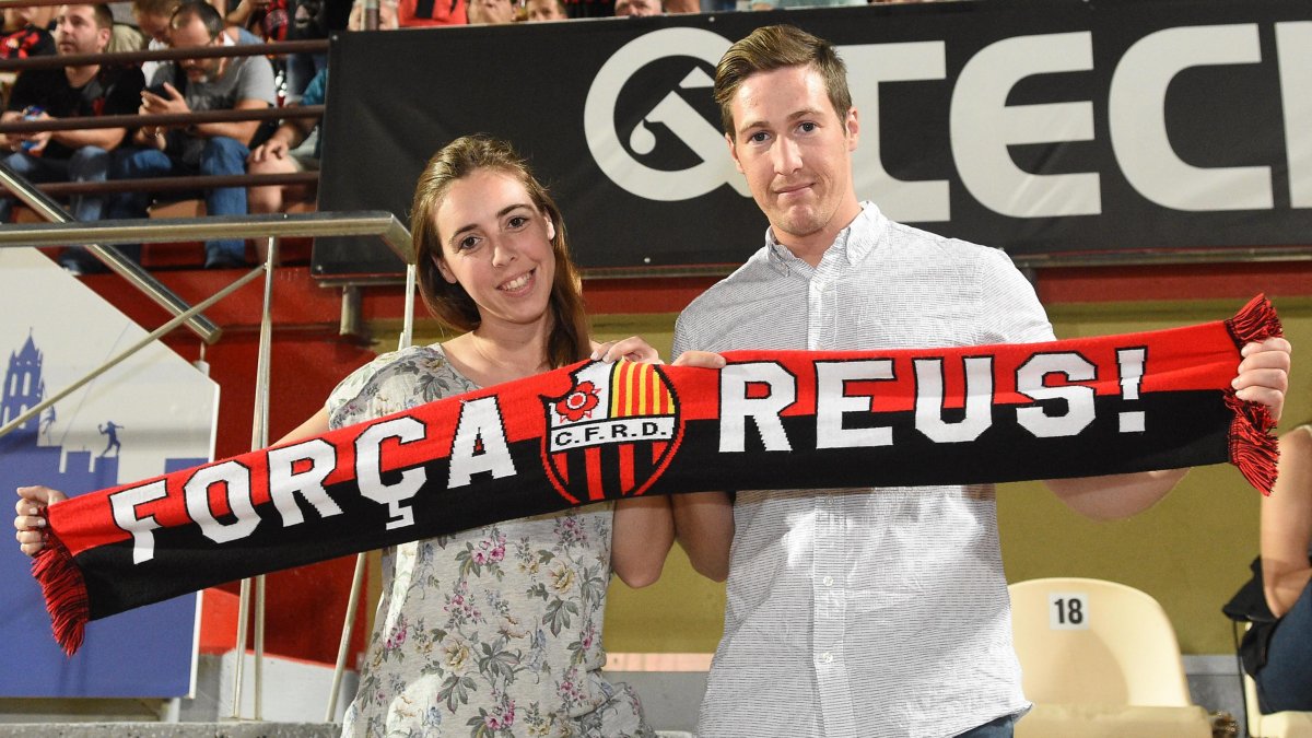 Greg Gillard, el talismán inglés del CF Reus