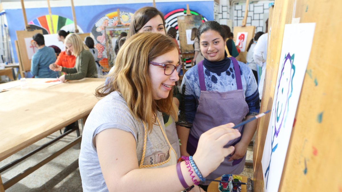 Pintura para la inclusión social
