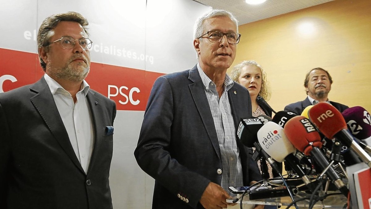 El PSC quiere tener el relevo de Ballesteros en un año