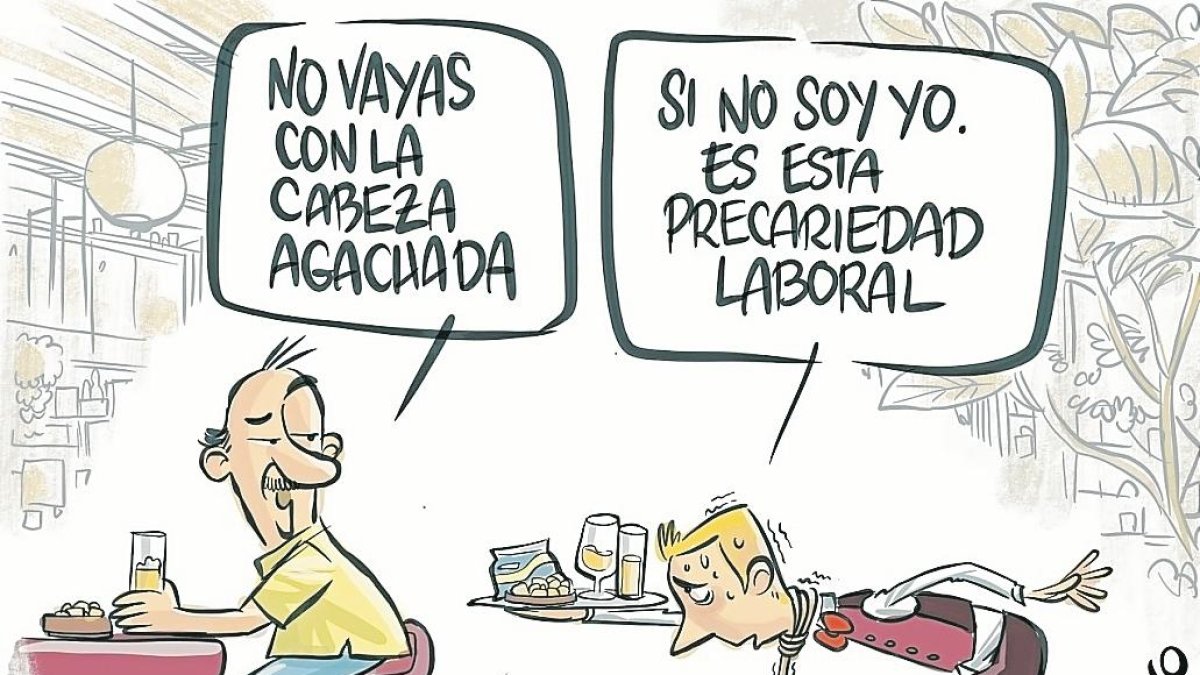 No vayas con la cabeza agachada
