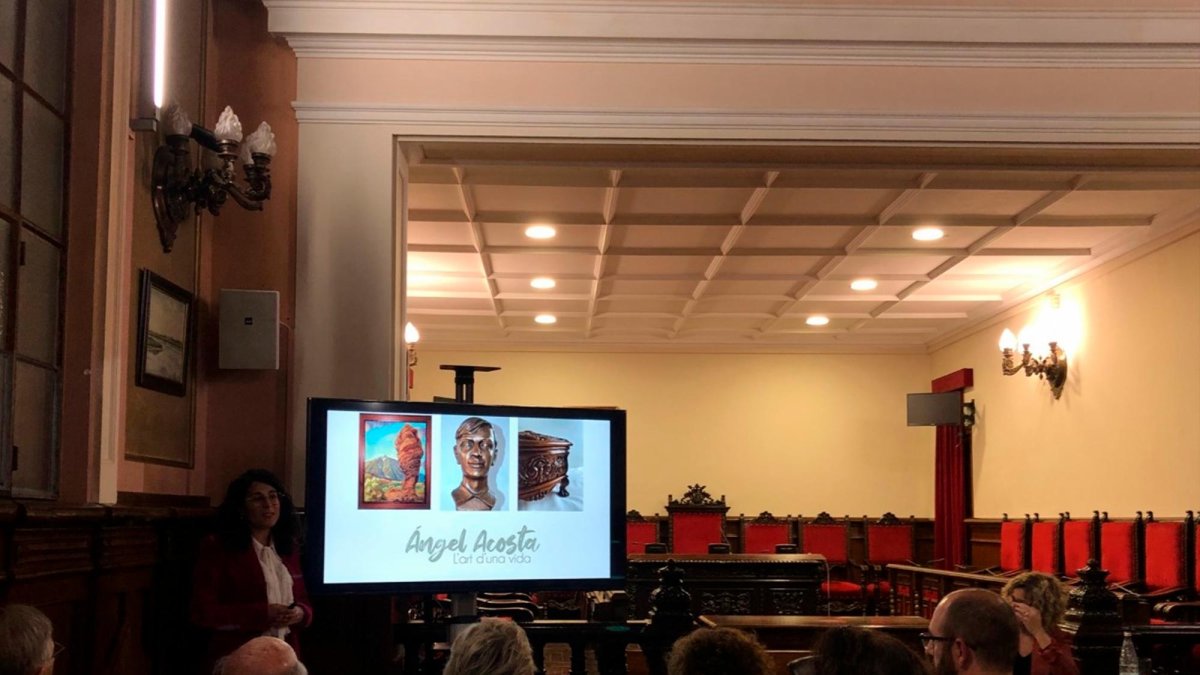 Tortosa commemora el centenari del naixement de l'artista Ángel Acosta