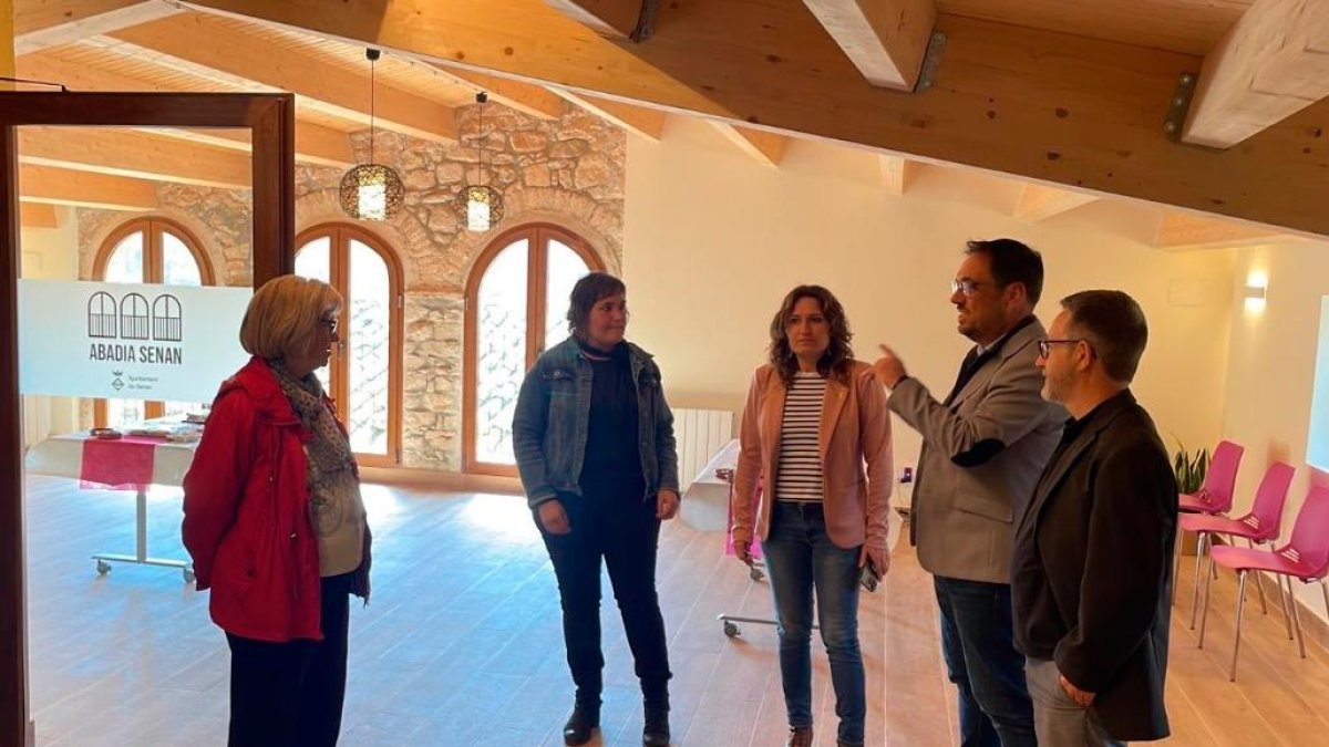 Inaugurada la rehabilitació de l’abadia de Senan com un espai municipal ...