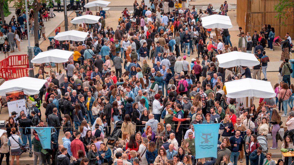 Éxito en la primera Fira del Vi de La Canonja