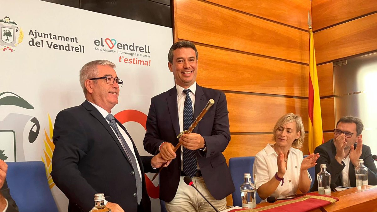 Kenneth Martínez, de nuevo al frente del Ayuntamiento de El Vendrell