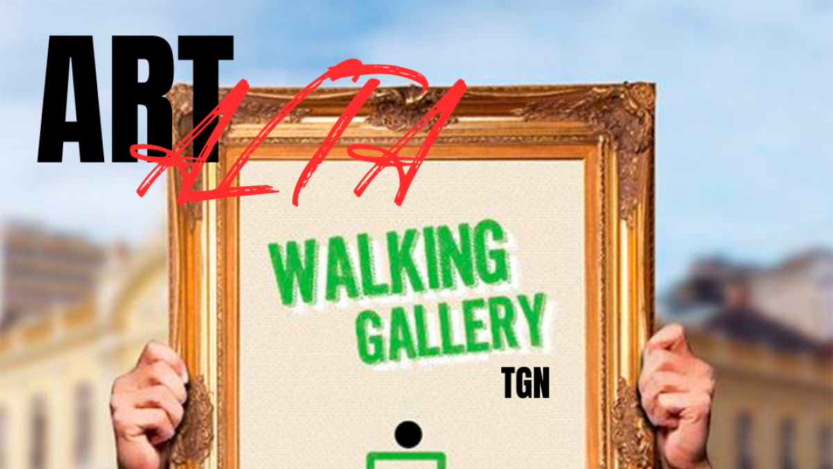 ‘Walking Gallery’, una performance colectiva en la Part Alta de Tarragona