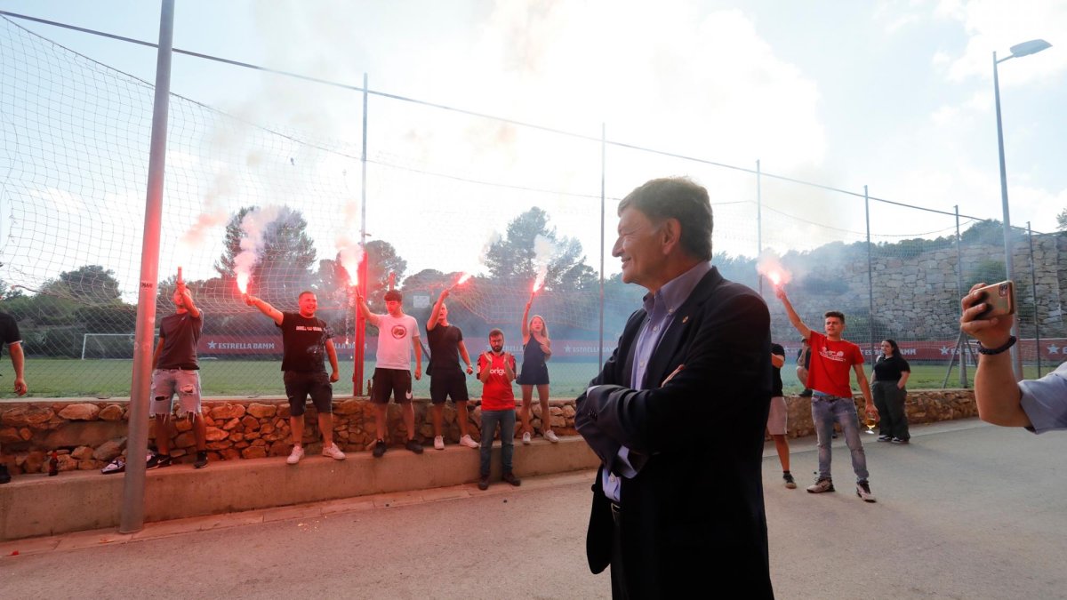 Josep Maria Andreu dimite como presidente del Nàstic