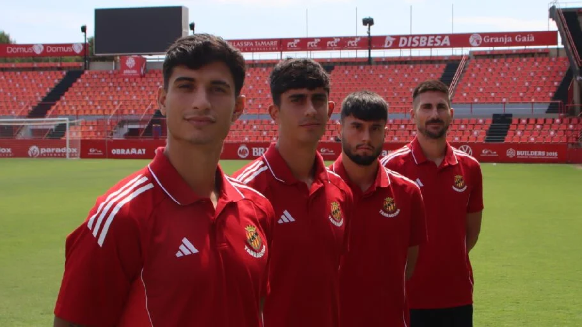 Estos son los nuevos capitanes del Nàstic de Tarragona