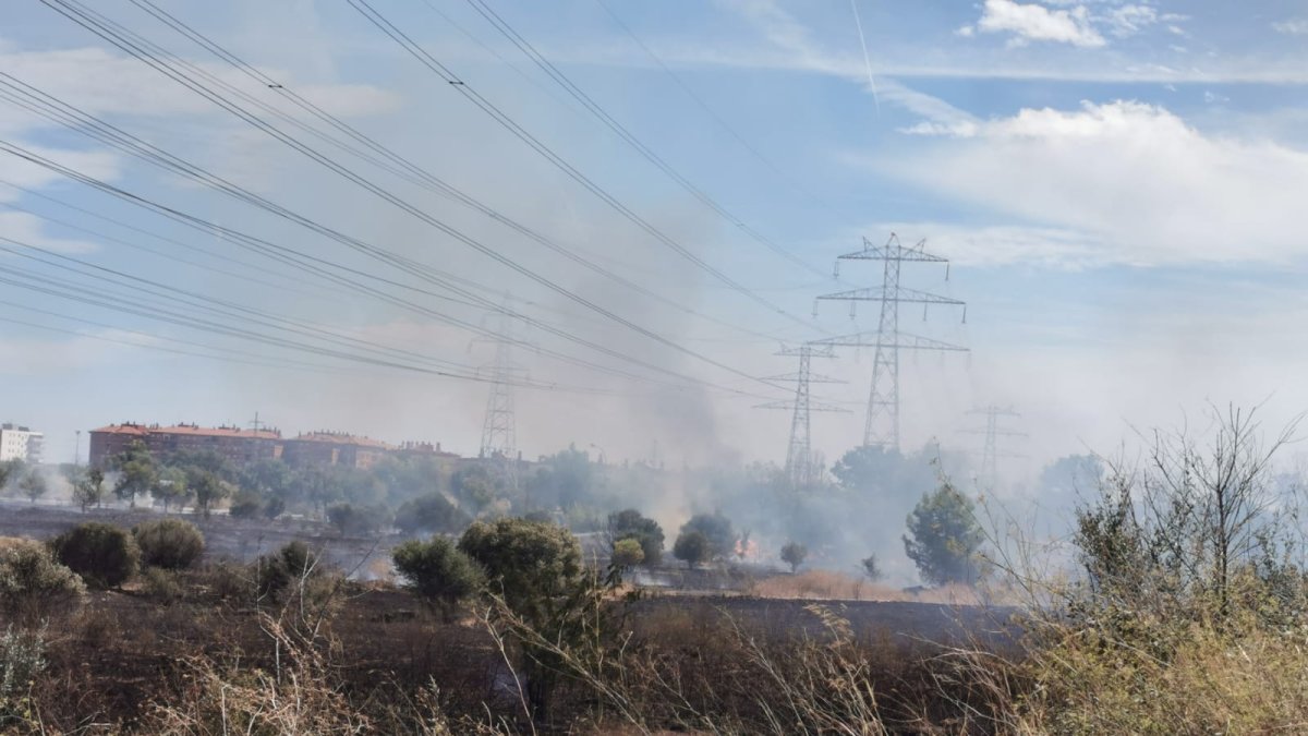 El incendio en Tarragona ha quemado ocho hectáreas