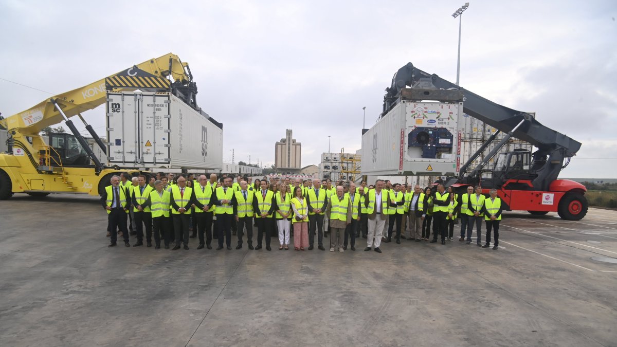El Port de Tarragona inaugura en Aragón la nueva terminal intermodal ...