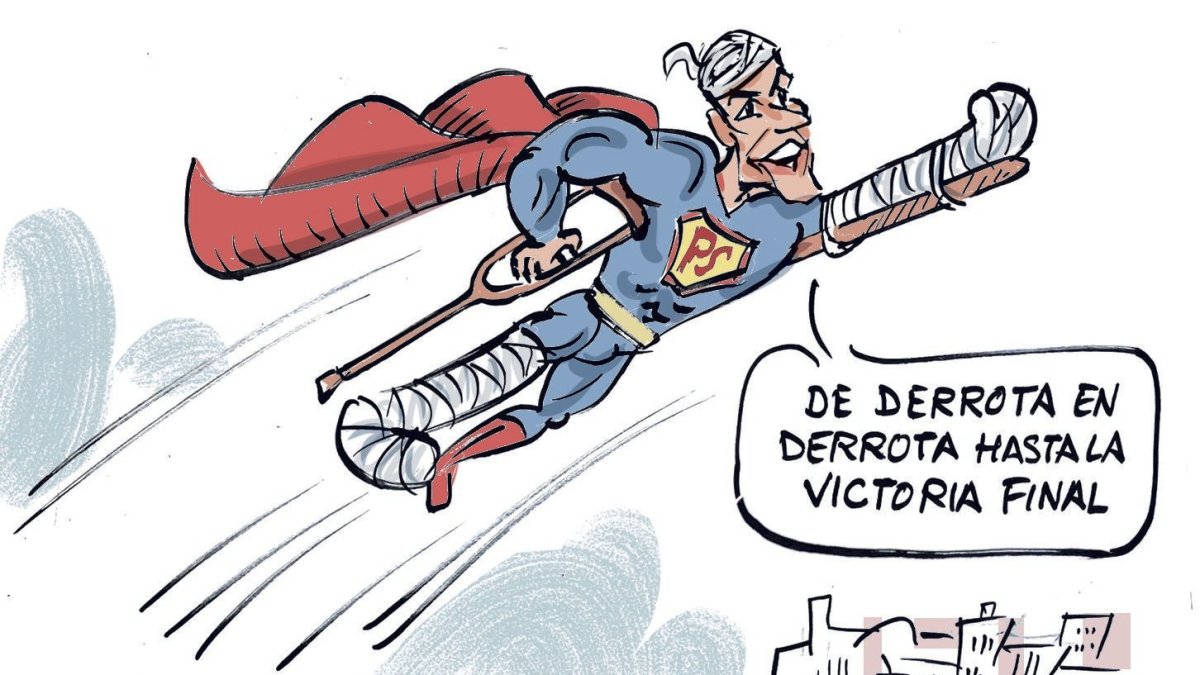 De derrota en derrota