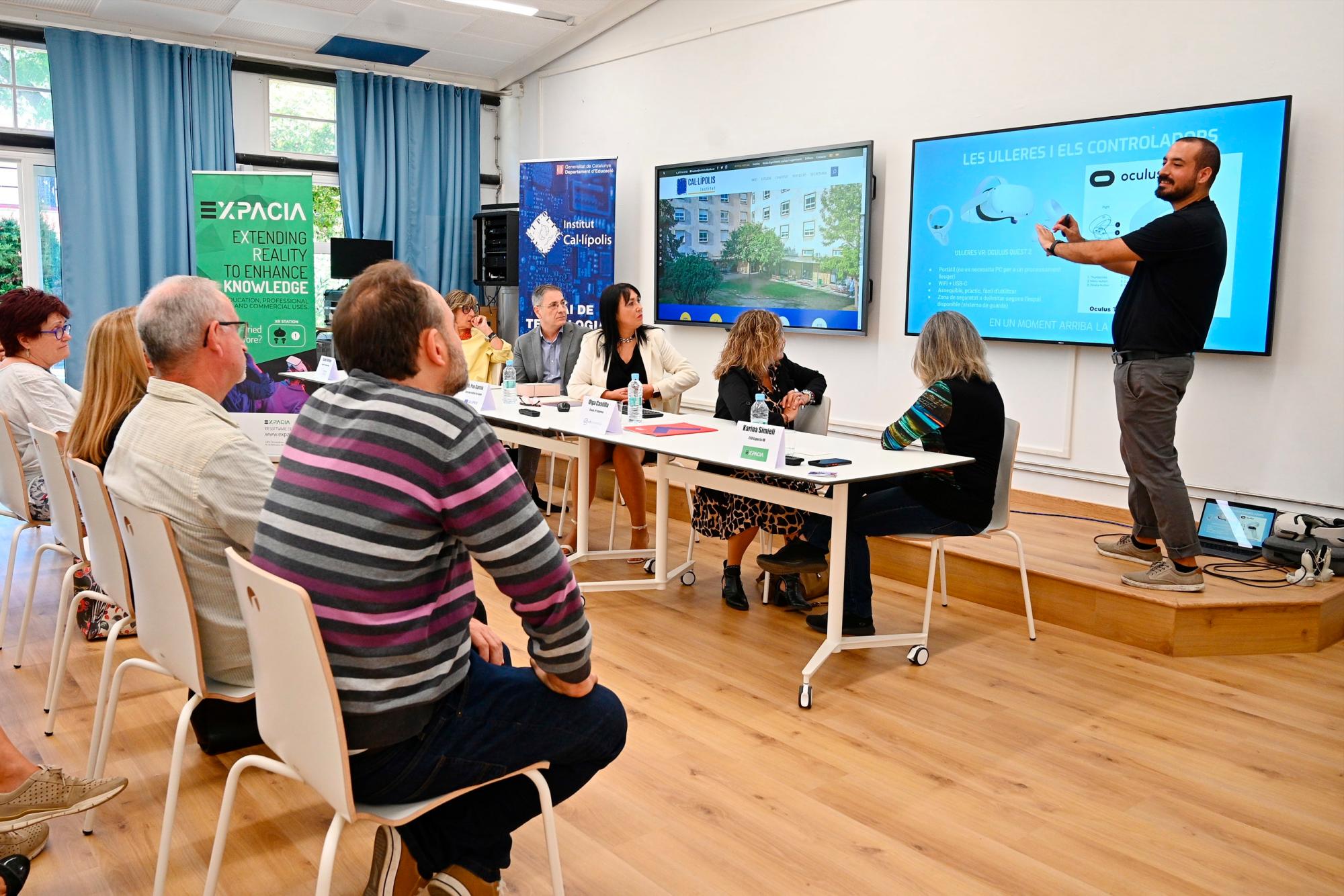 El Institut Cal·lípolis usará la realidad virtual en la formación de ...