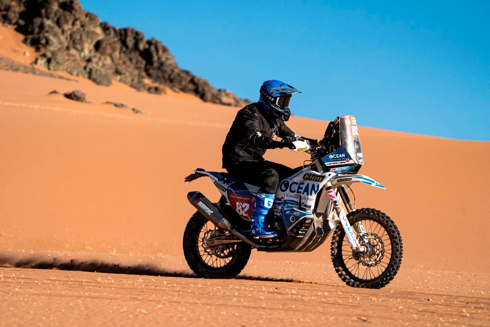 El vallense Albert Martín, en el top 3 en el Rally Dakar