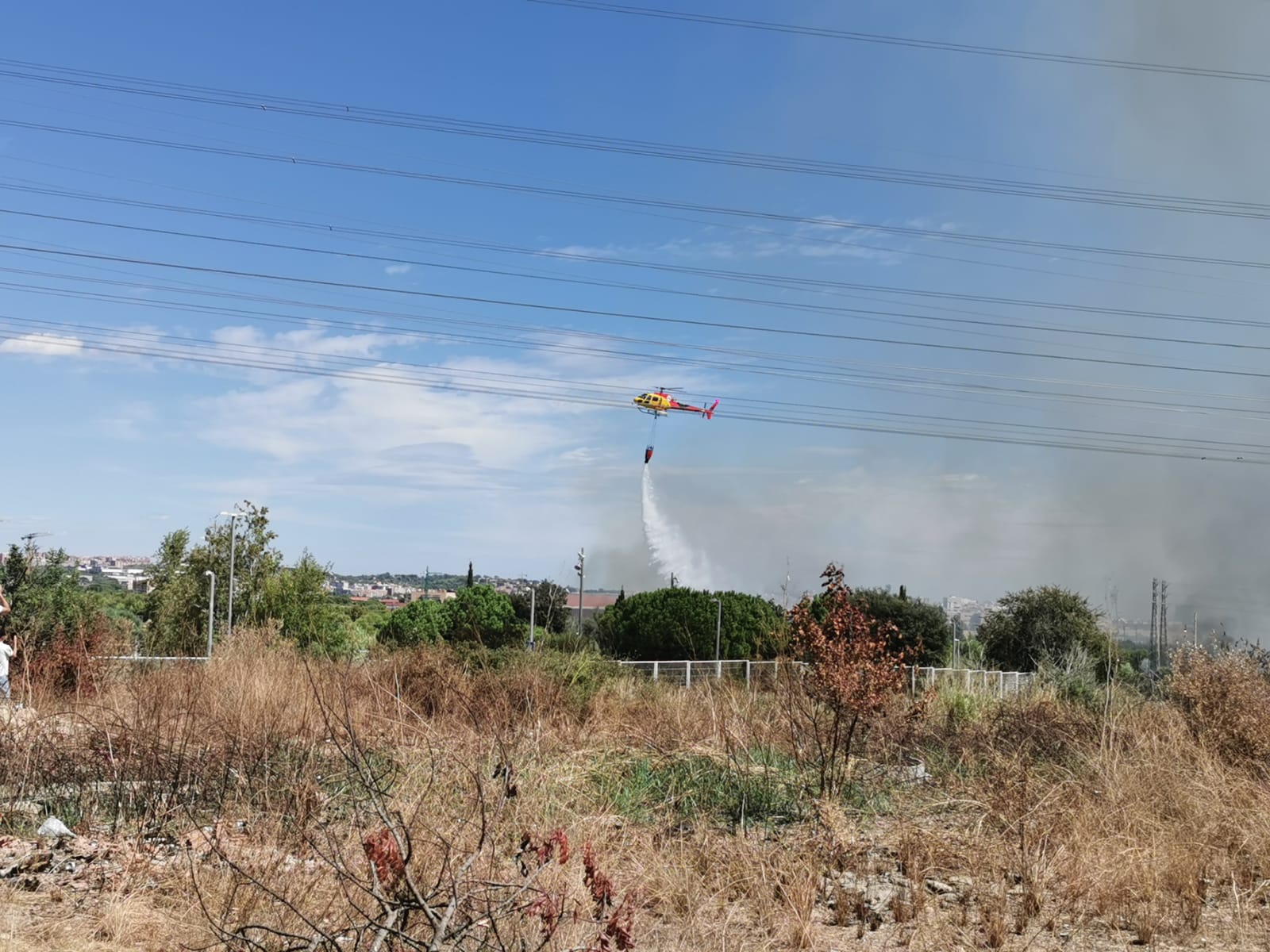 El incendio en Tarragona ha quemado ocho hectáreas