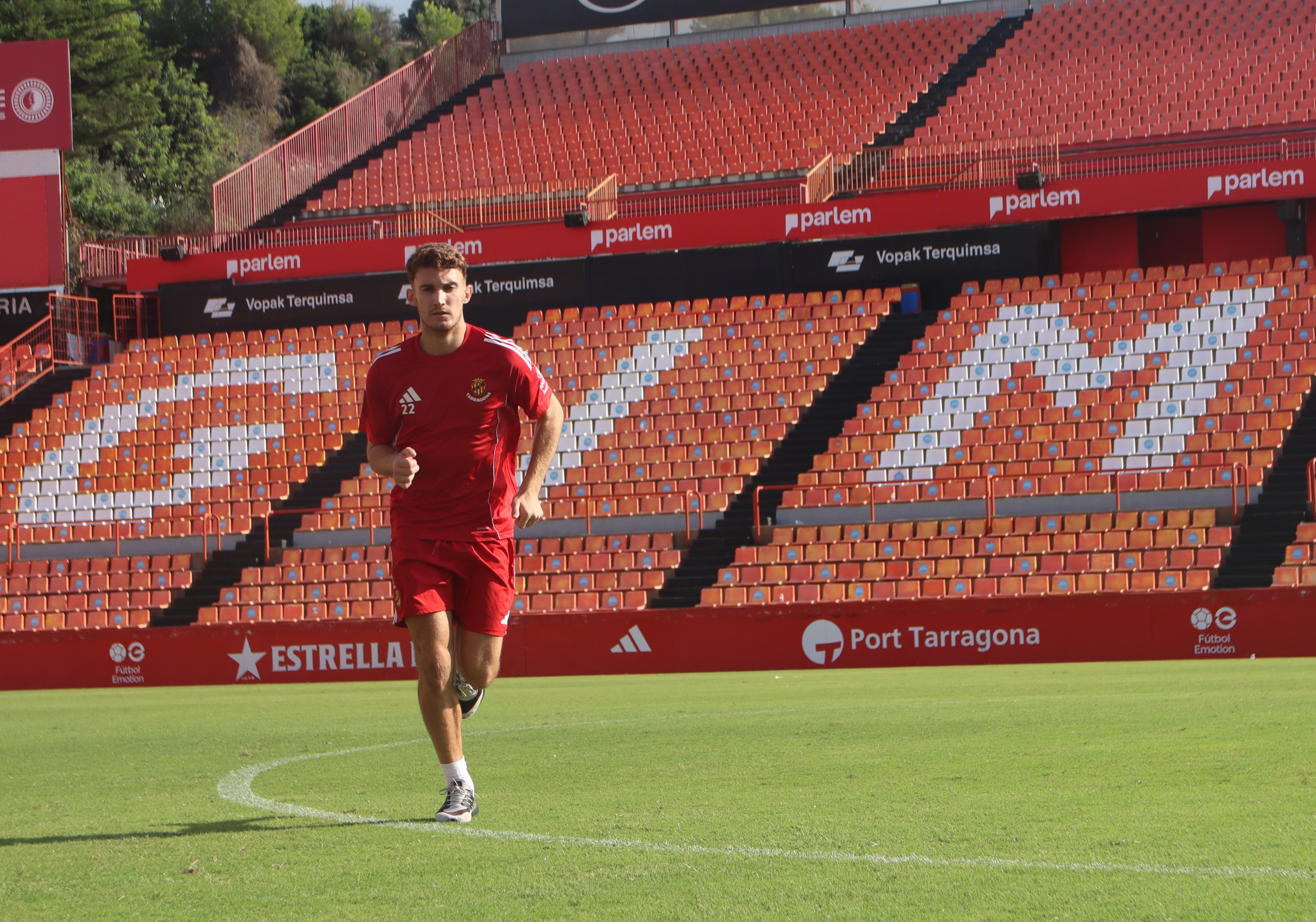 El Nàstic confirma la grave lesión de Álvaro García