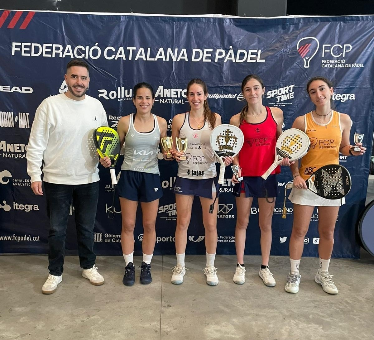 Anna Ortiz, campeona del primer torneo Slam de pádel de 2026