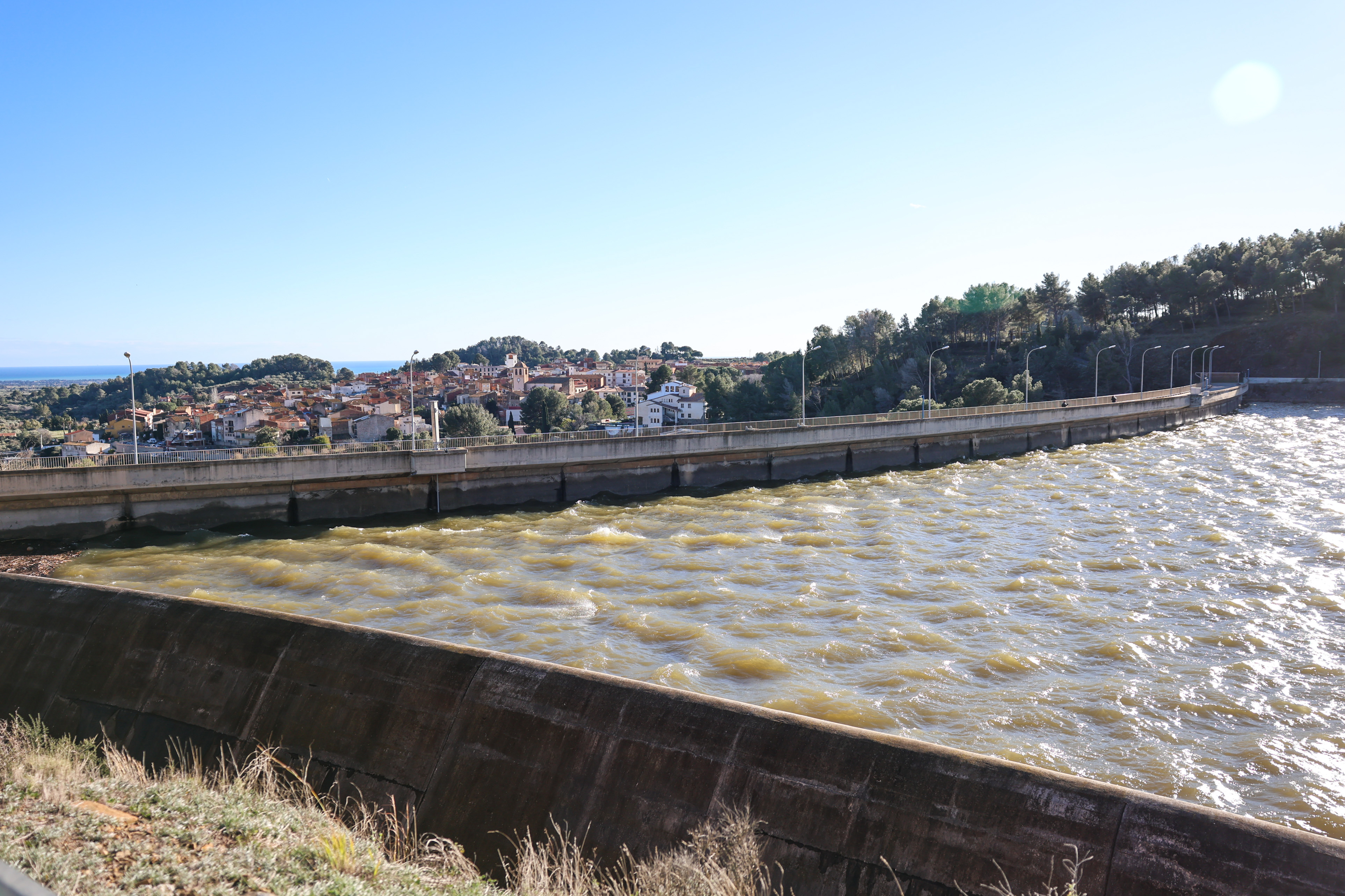 Así está el pantano de Riudecanyes: llega al 90%