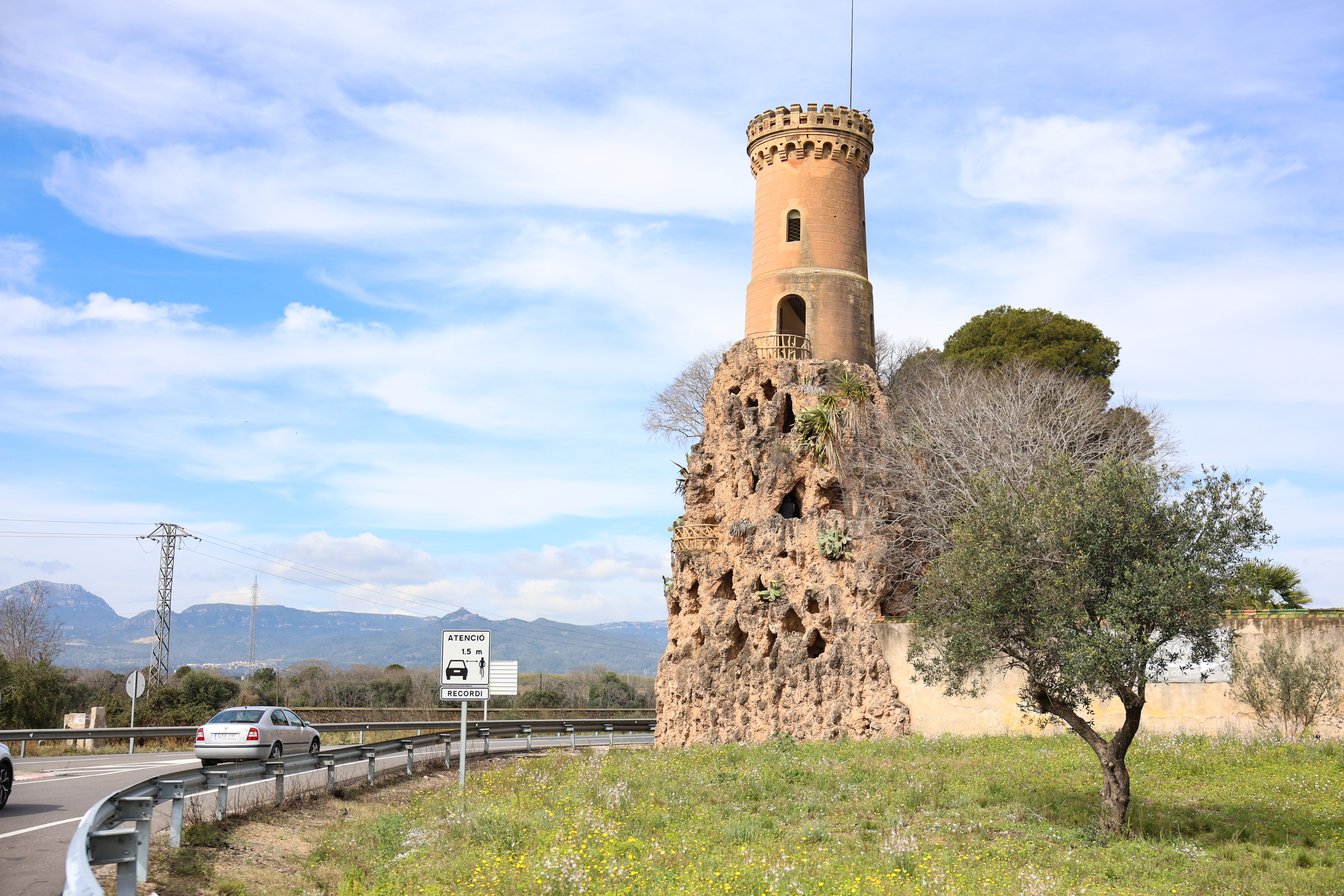 La torre del Parc Samà de Cambrils que reabre con un mirador de 360º y ...