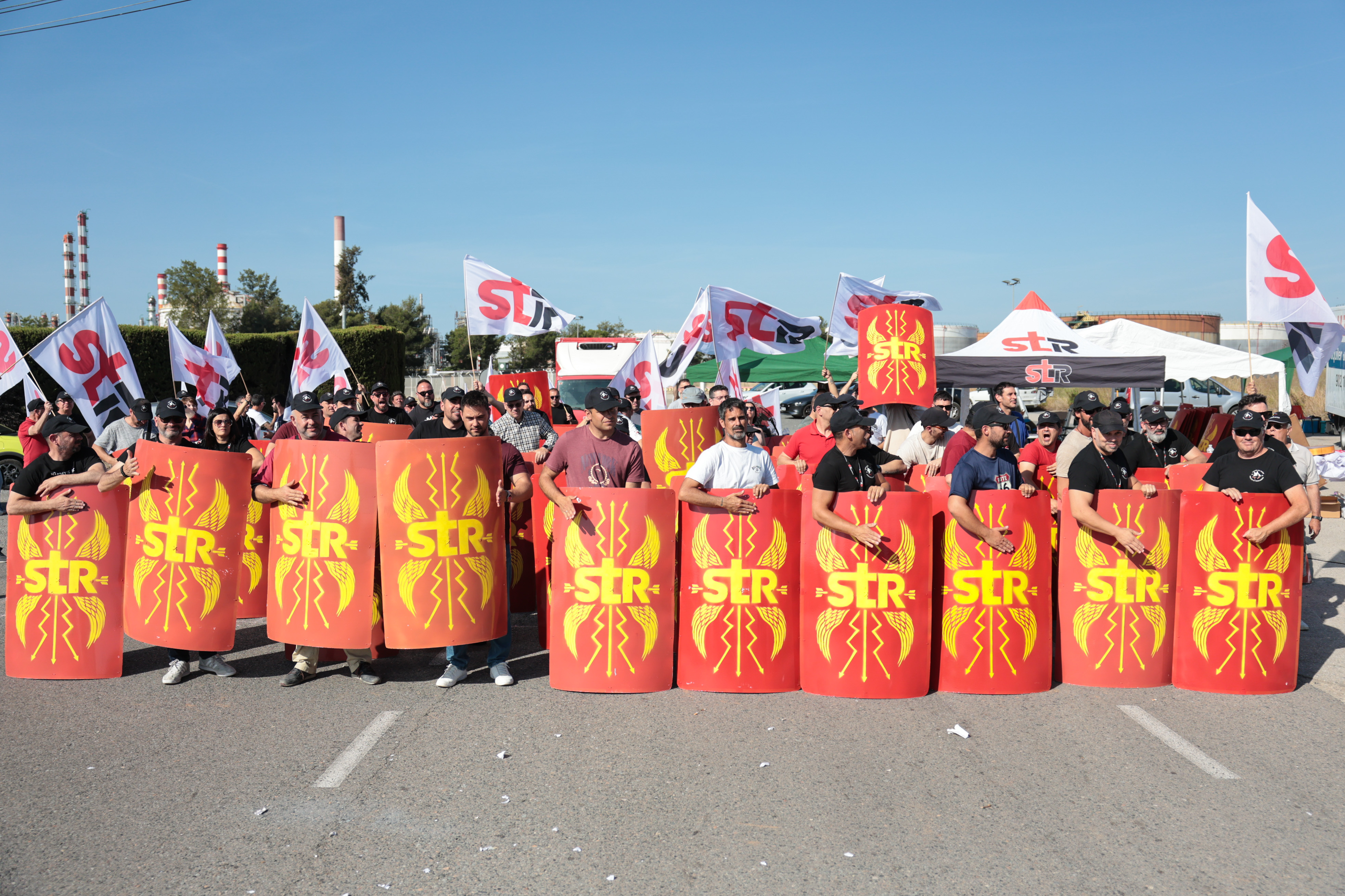Huelga en las refinerías de Tarragona: protestar como un pretoriano romano