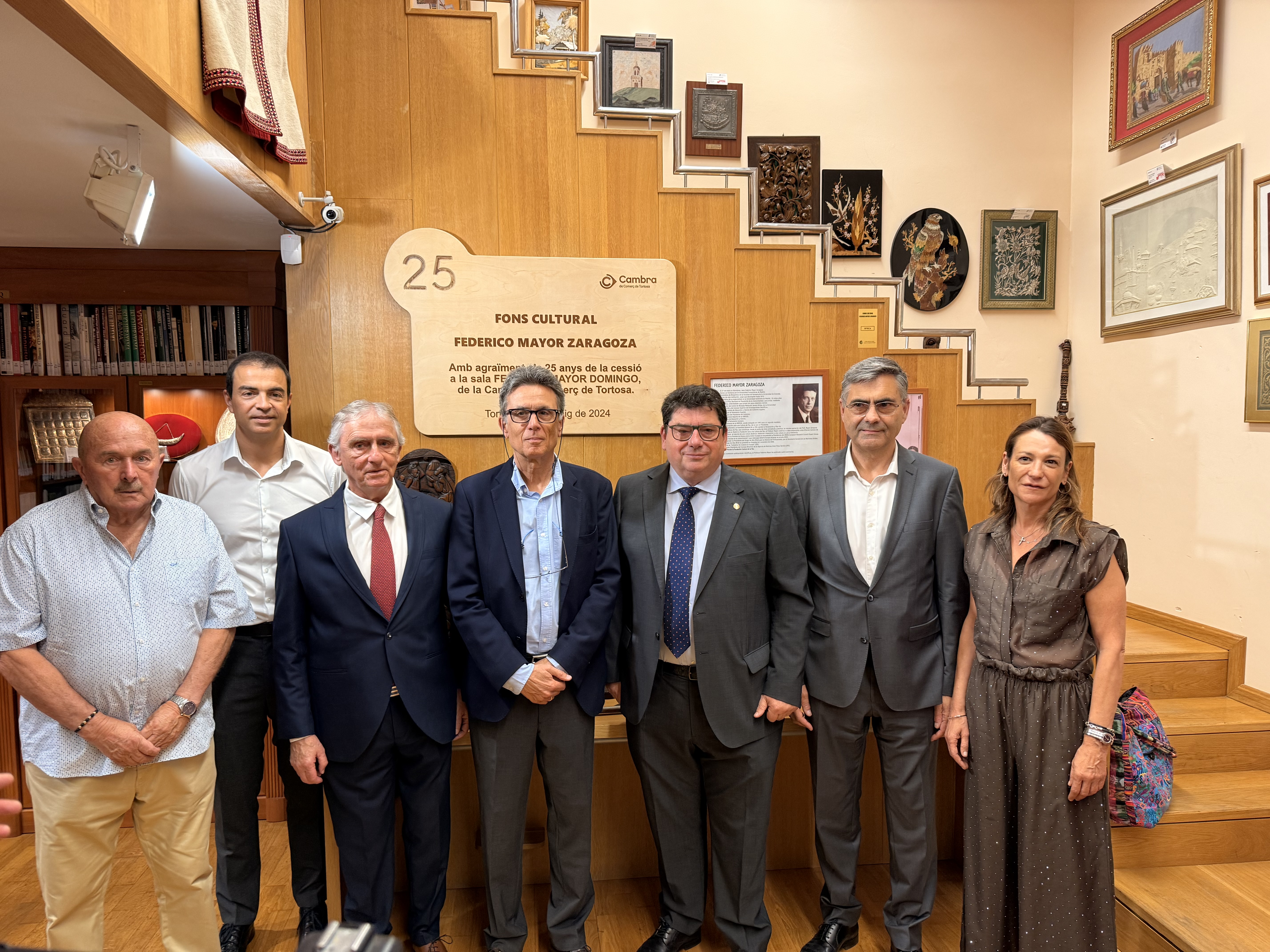 La Cambra de Comerç rep el llegat de Federico Mayor Zaragoza i esdevé ...